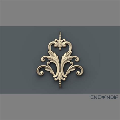 3ddecs 1018 Cnc Wood Carving Design Small Decorative Cnc 3d Model Stl And Relief Download Cncindia