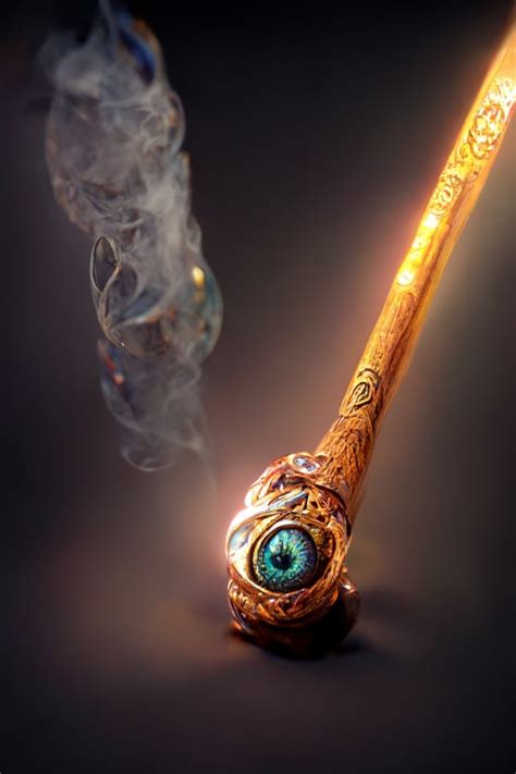 Wizard Staff Drawing