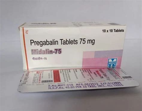 Pregabalin 75 Mg At ₹ 40 Stripe Nervigesic In New Delhi Id 2853454967073