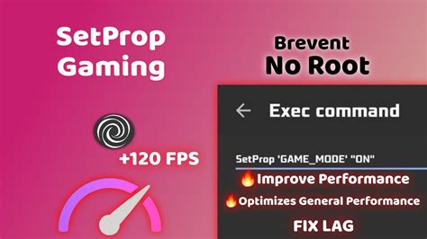 Mejora el Rendimiento al Máximo con Setprop Gaming No Root YouTube