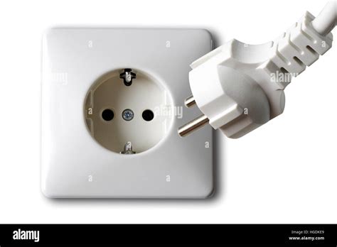 Socket And Plug Stock Photo Alamy