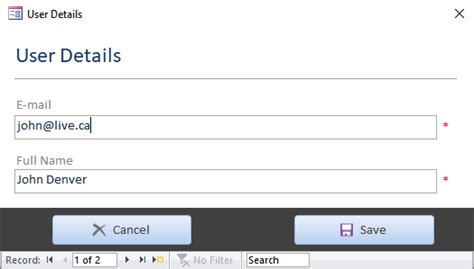 Only Save Record Via Save Button