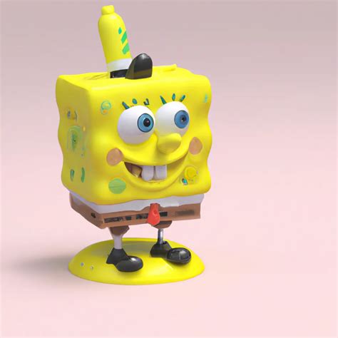 3d Render Of Spongebob Squarepants By Sanrio Openart