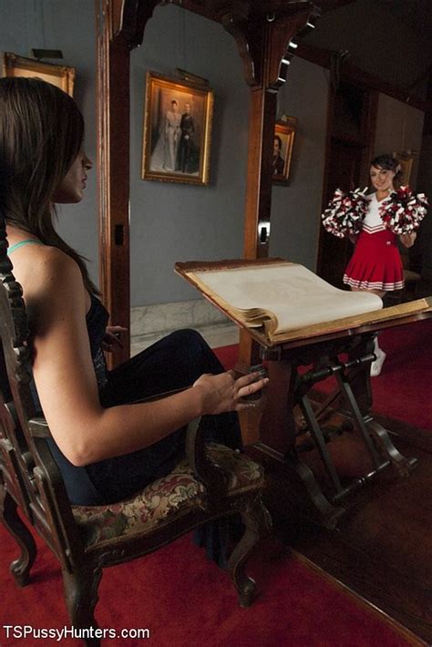 Michelle Firestone Ts Vampire Pussy Fucks Rope Bound Cheer Squad Girl