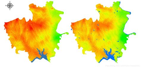 基于arcmap的回归克里格与普通克里格方法插值与结果对比分析 arcgis克里金插值效果评估 csdn博客