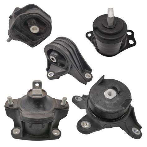 5pc Motor Mounts Compatible With 2013 2017 Honda Accord 24l I4
