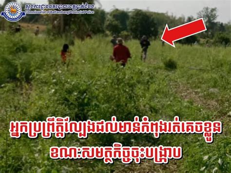 ខំនាំគ្នារត់ចោលម៉ូតូ និង ស្បែក ជើង នៅតែរត់មិនរួចទៀត… សារព័ត៌មាន នគរវត្ត