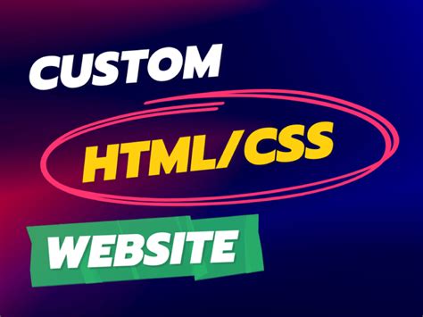 Html Custom Css Website Development Bootstrap Upwork