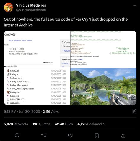 Far Cry Fans Hope Surprise Source Code Leak Will Give New Breath To