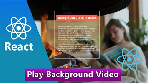 Play Background Video In React Js Youtube