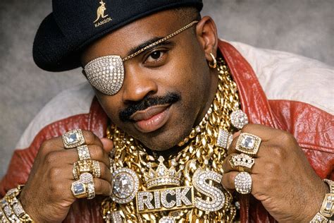 Slick Rick Jewelry Collection Gold Chains Eye Patch Rings And Watches