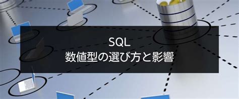 sql｜数値型・桁数の選び方とデータベースに与える影響について解説 アナリティクス沖縄│dataanalytics