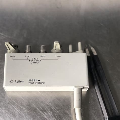 1pcs Used For Agilent 16334a Test Fixture Free Shipping Ebay