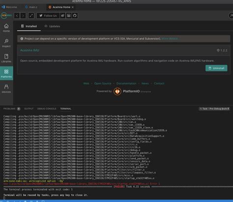 Cant Debug On Platforms V122 · Issue 1479 · Platformioplatformio