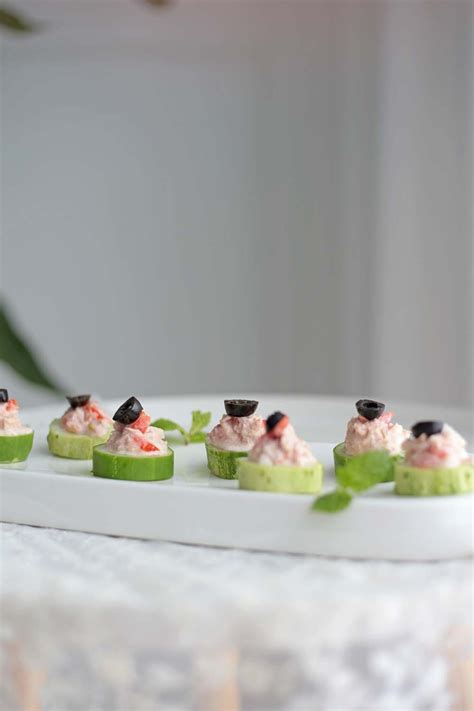 미미의 낭만테이블 홈파티를 위한 초간단 핑거푸드 오이 카나페