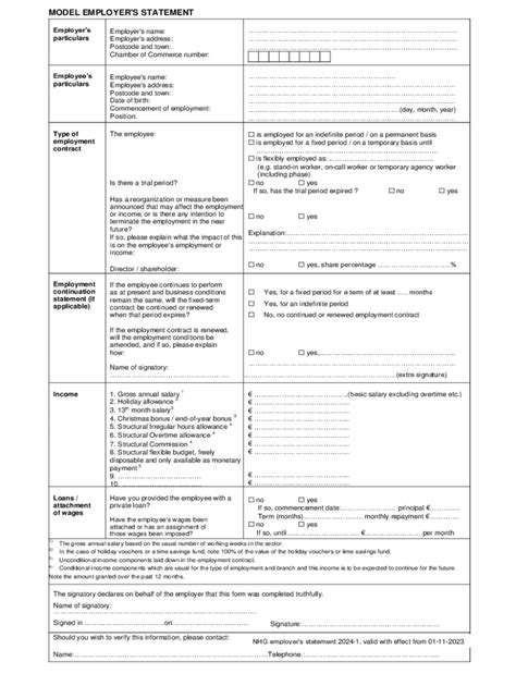 Fillable Online Appendix Employers Declaration Fax Email Print Pdffiller