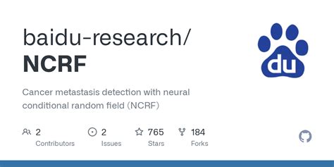 Github Baidu Researchncrf Cancer Metastasis Detection With Neural
