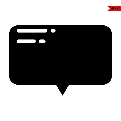 Bubble Glyph Icon 20287967 Vector Art At Vecteezy