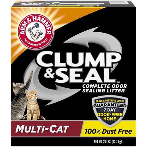 Arena Para Gato Arm And Hammer Clump N Seal Multicat Melo Pet And Garden