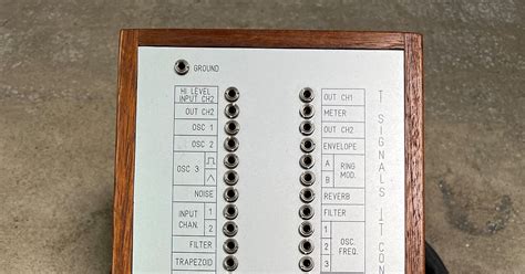 Matrixsynth Digitana Ems Synthi Vcs3 Presto Connector Sn 01