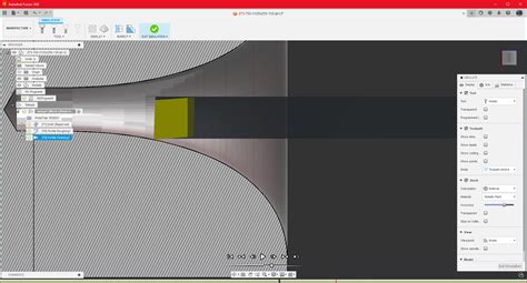 solved toolpath error only with finishing path autodesk community