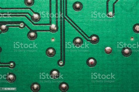 전자 회로 기판 추상적 인 배경 컴퓨터 마더보드를 닫습니다 컴퓨터의 마이크로 요소 지능형 기술 공학에 대한 스톡 사진 및 기타 이미지 Istock