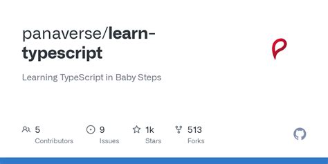 Github Panaverse Learn Typescript Learning Typescript In Baby Steps