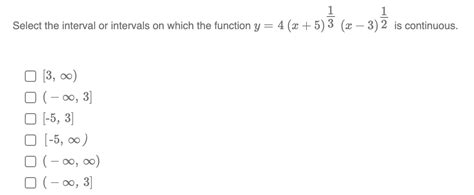 Solved Select The Interval Or Intervals On Which The Chegg Com
