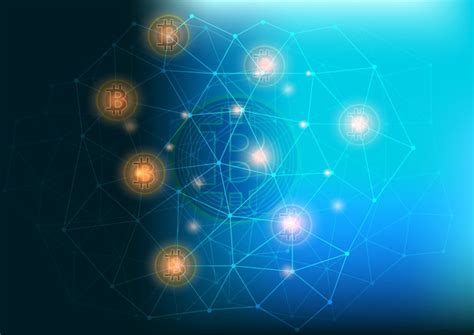 Premium Vector Bitcoin With Networking