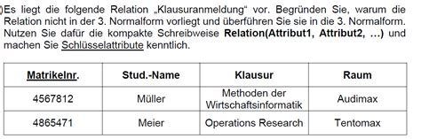 Table Normalization Question Nf3 R Sql