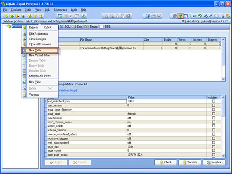 Sqlite 圖形化操作軟體 Sqlite Expert Personal 1 記下來