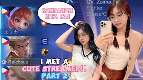 I Met A Cute Streamer Part 2 Kinantahan Ako😩 Youtube