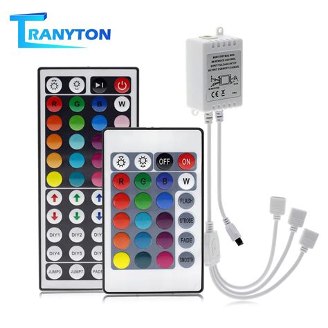 LED RGB Controller DC V Key Key IR Remote Controller For LED RGB Strip