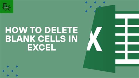 How To Delete Blank Cells In Excel Xcelnote