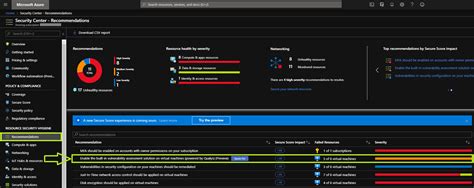 Azure Security How To Do A Vulnerability Assessment Using Azure Security Center Francesco