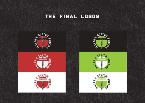 Millers Custom Routing Logo Behance