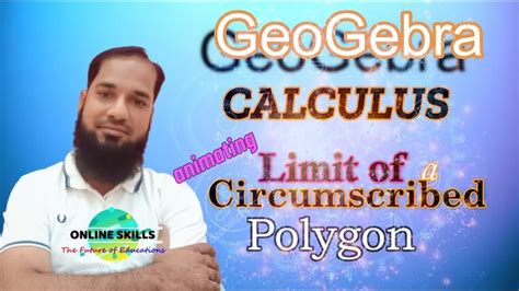 Limit Of A Circumscribed Polygon Creating Circumscribed Regular Polygon Using Slider In Geogebra