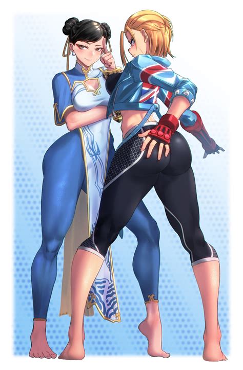 Cammy And Chun Li Street Fighter Ranimeyogapants