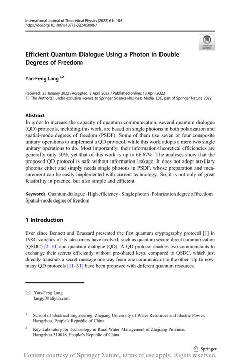 Efficient Quantum Dialogue Using A Photon In Double Degrees Of Freedom