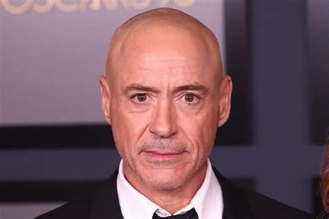 El Motivo Por El Que Robert Downey Jr Está Completamente Calvo Y La