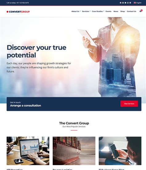 Convert Business WordPress Theme CSSIgniter