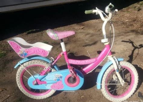 Детско колелце за момиченце Детски велосипед Стоманена рамка 14 ” 20 см Girl Bike Дамско 5