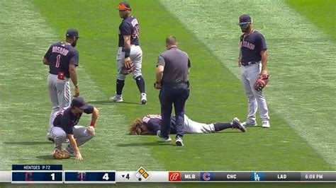 Video Cleveland Indians Pelurin Ilmalento Päättyi Karseasti Jalka
