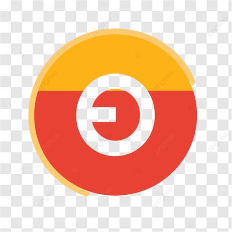 주황색과 노란색 벡터 흰색 배경에 있는 단순한 다채로운 언어 아이콘 그림자 없음 작은 프레임 중앙 Png 일러스트 및 벡터 에 대한 무료 다운로드 Pngtree