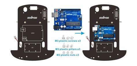 Assemble Osoyoo Model 3 Robot Car For Arduino 14 Steps Instructables