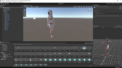 Bikini 0011 Ue5 Unity Blender Animated 3d Model By Blenderanimemodel3d