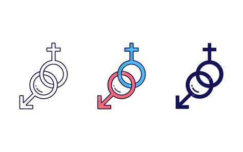 Premium Vector Male Female Vector Icon