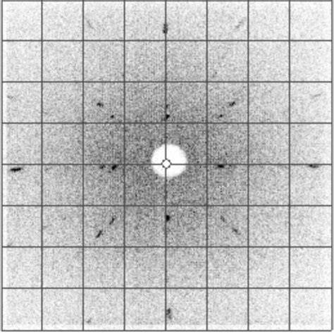 Laue Image Along 100 Direction Of The Dominant Grain On The Front Download Scientific Diagram