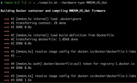 Github Mfiscusmmdvmhs Compiler Automated Compiler For Mmdvmhs Firmware