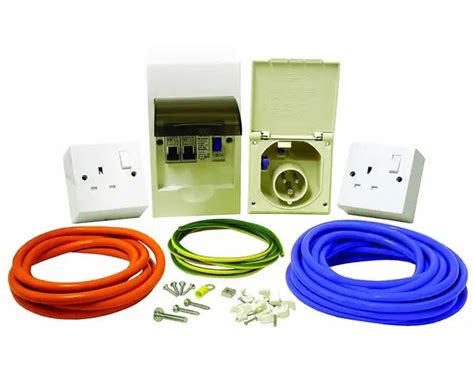 240v Electric Hook Up Kit Flush Mounted Vw Spares